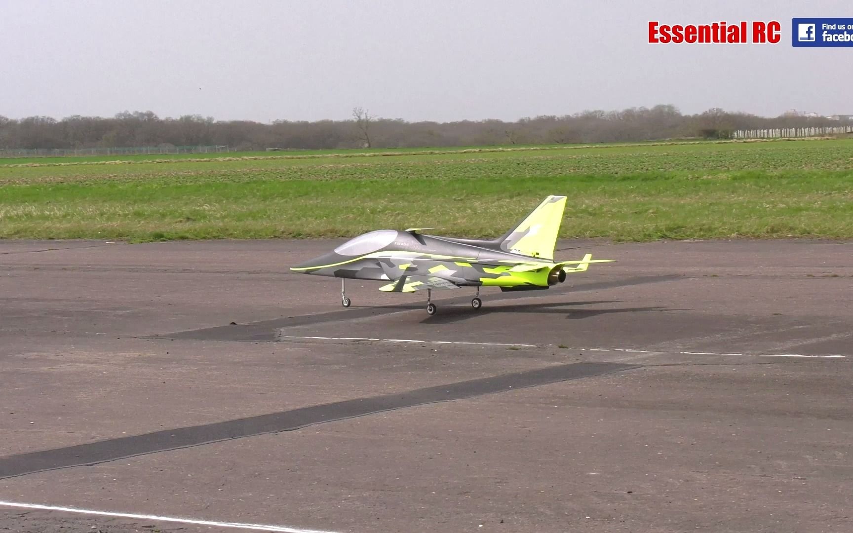 【essential RC】超大座舱 喷气式飞机 航模 3D特技飞行