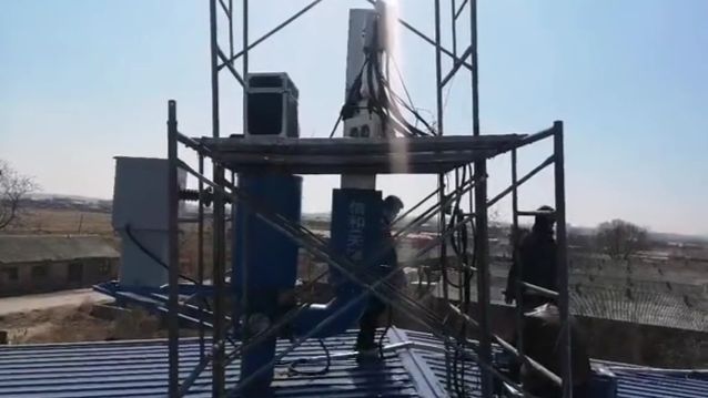 信和环保农村生活垃圾小型垃圾处理设备现场