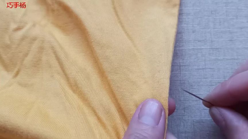 居家必备好针法,效果赶超机器,缝在衣服上实用惊艳,速学速藏