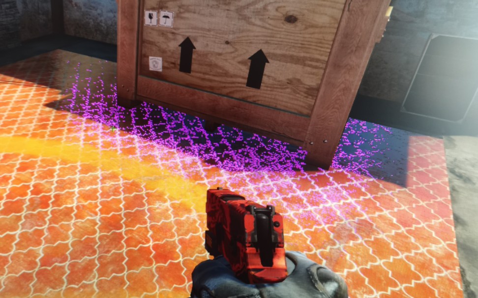 打CSGO碰到这种情况,我哭死,刚到的显卡