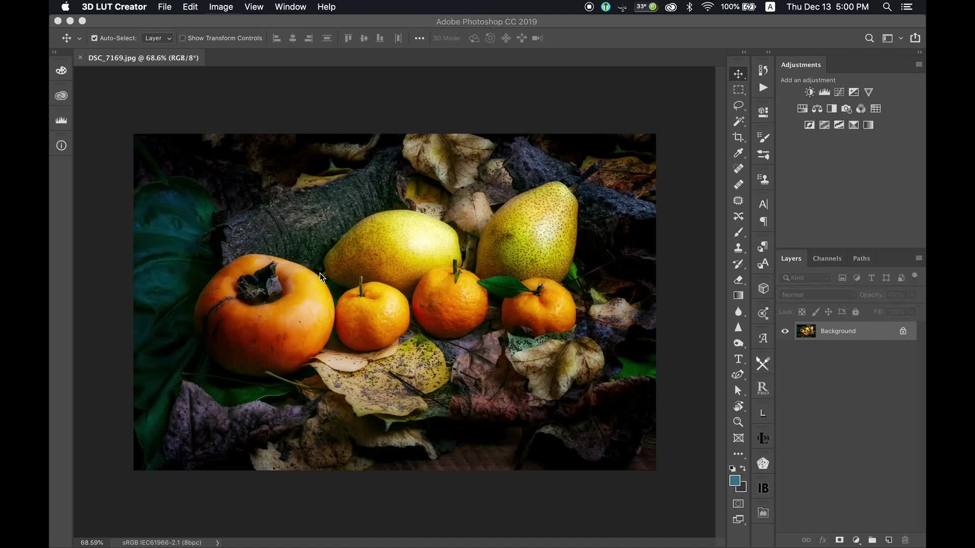 Photoshop 和 3D Lut Creator 的色彩模式匹配