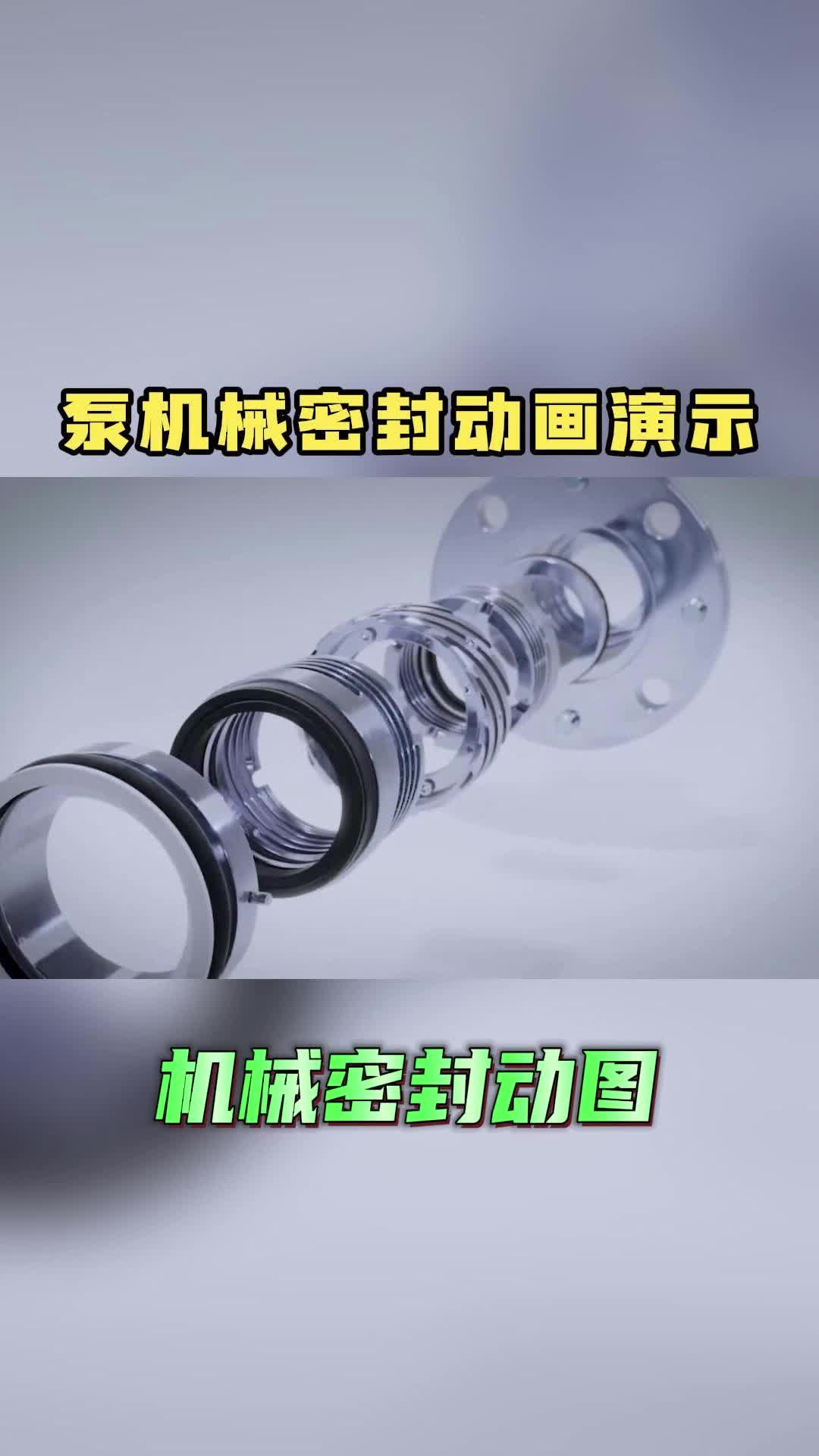 泵机械密封动画演示