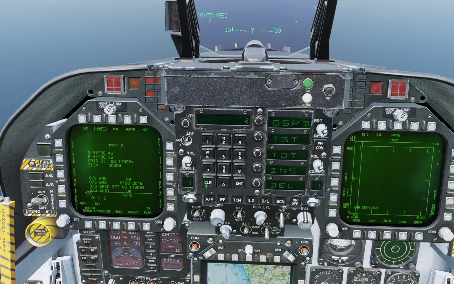 【DCS WORLD】F/A-18C用经纬度增加导航点