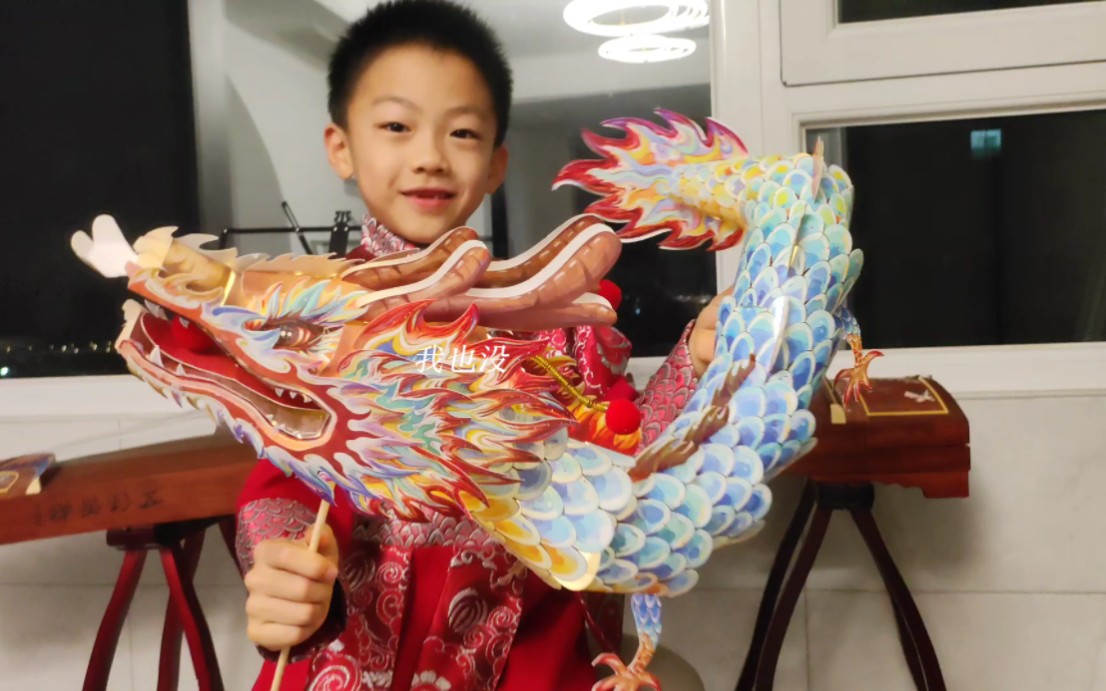 中国传统文化不能丢,手工花灯做起来,龙年做龙灯,祝大家龙行龘龘,前程...