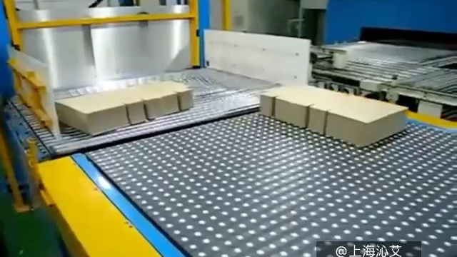 万向模组输送带,可以在线改变物品方向,涨知识了