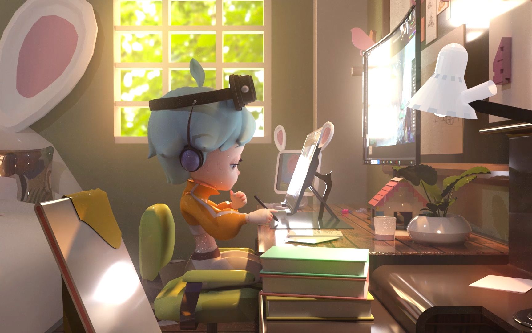 【2022年毕设】《寻梦空间》--三维动画短片创作