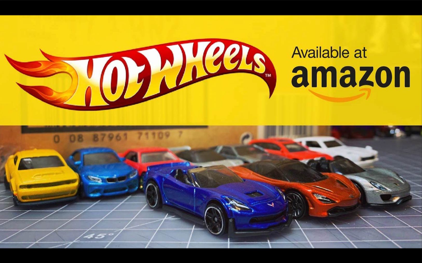 【亚马逊特别版】风火轮小车10个装 开箱测评～