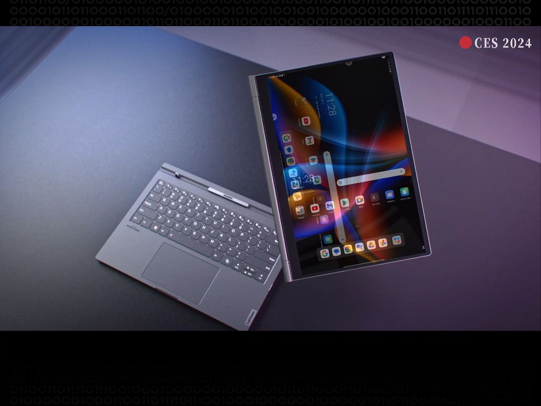 全球首台可无缝切换笔记本电脑和平板电脑两种模式的ThinkBook Plus ...