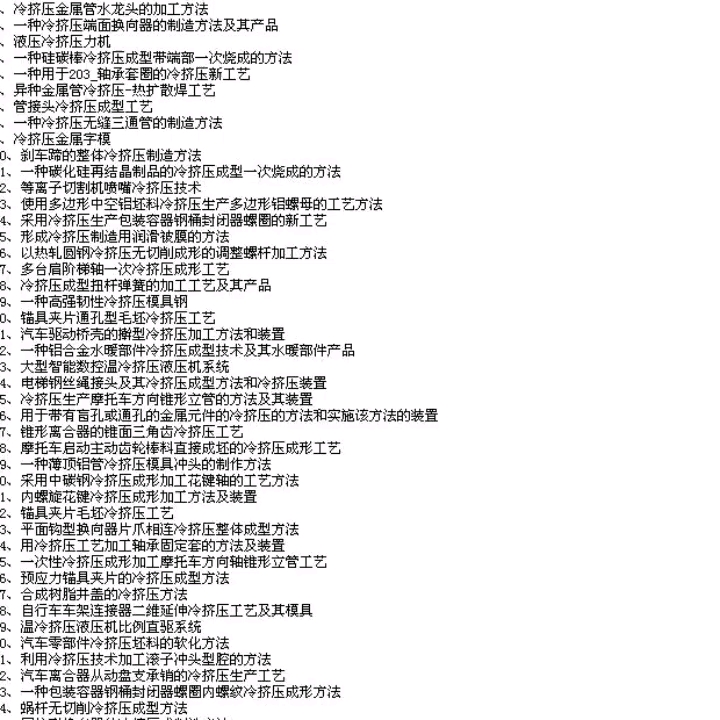 冷挤压成型工艺技术与冷挤压加工方法专资料,宝来啦,#冷挤压技术 #冷...