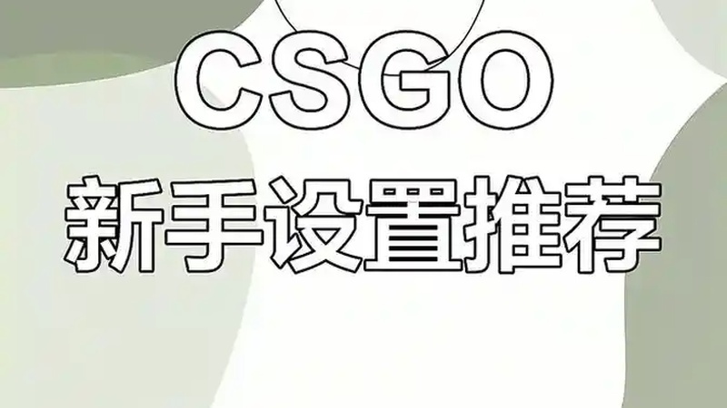 新手必看!CSGO设置优化指南