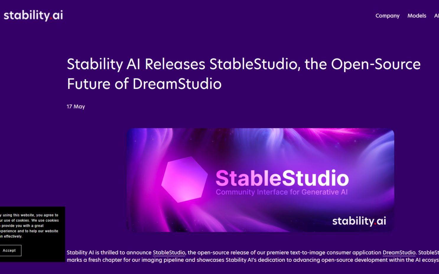 DreamStudio开源项目StableStudio介绍与使用
