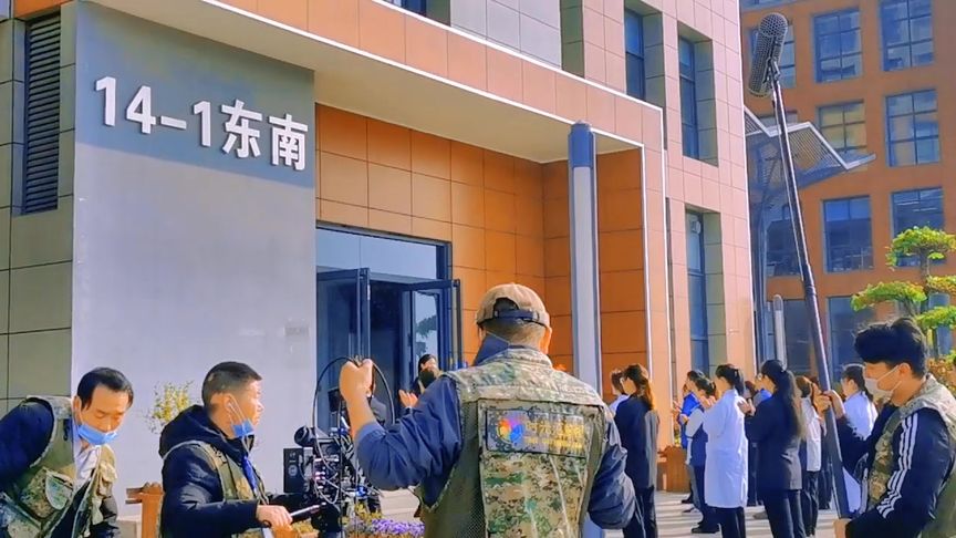 企业宣传片拍摄花絮之检测科技行业#拍摄现场 #不忘初心砥砺前行