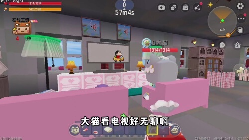 日常生活涓涓不想看蜡笔小新,拖着大猫去买盲盒开公仔