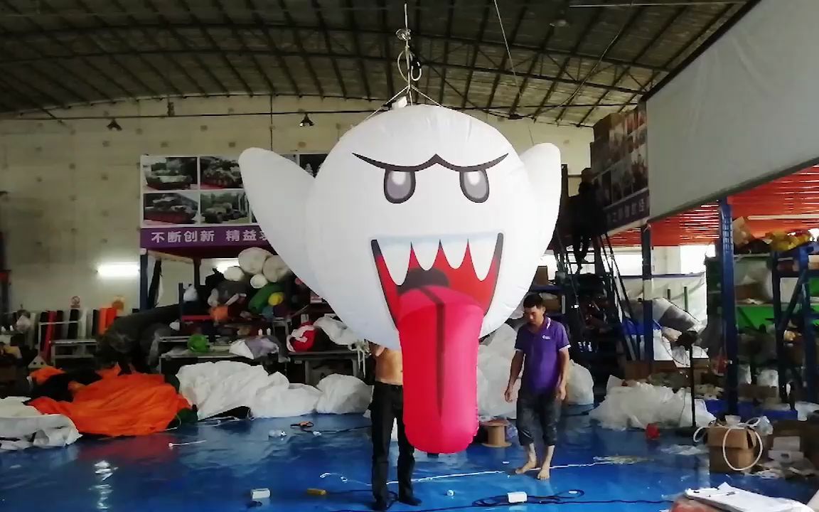 大舌头幽灵+鬼推车+南瓜拱门