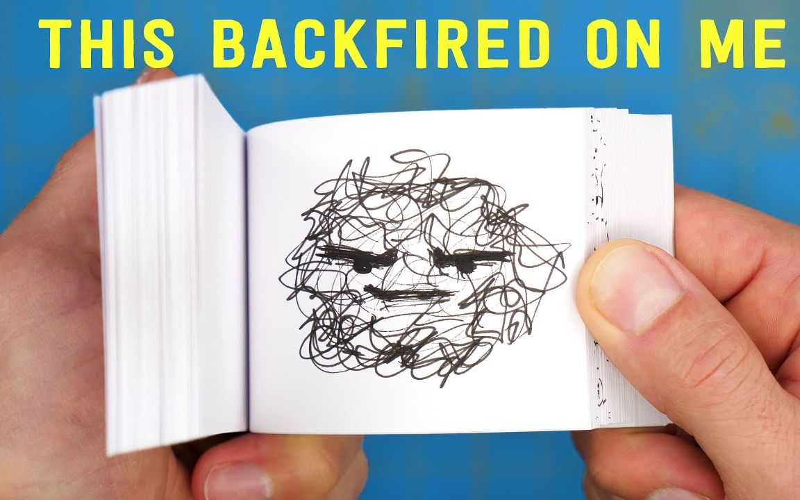 当翻页书动画出现在现实生活中,简直是场灾难!