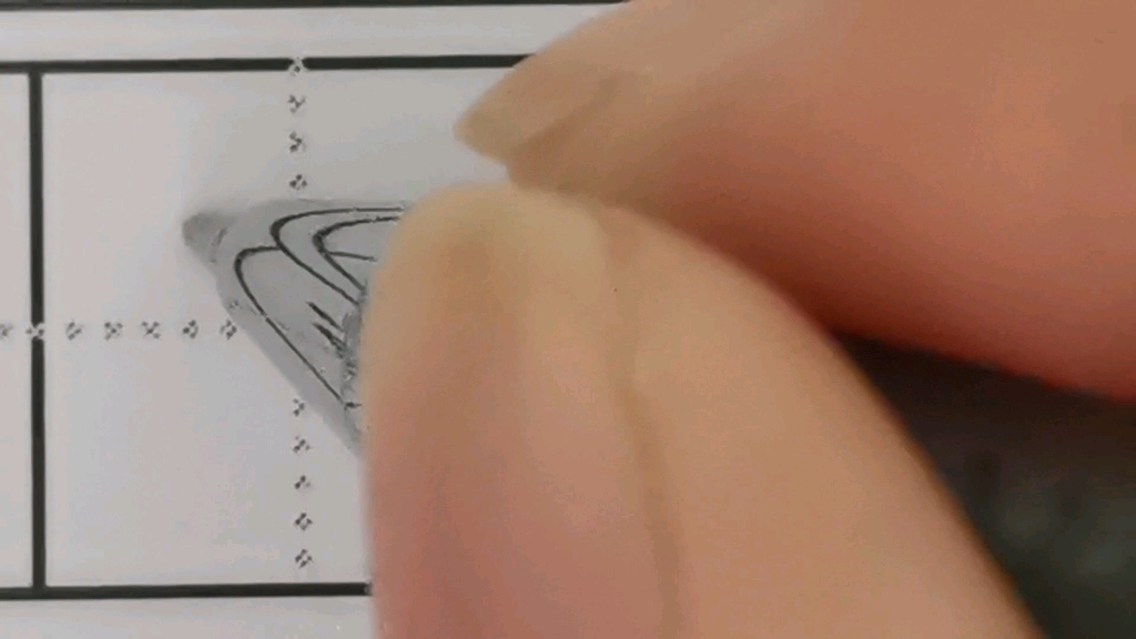 练习硬笔书法赵孟頫楷书《胆巴碑》第三天