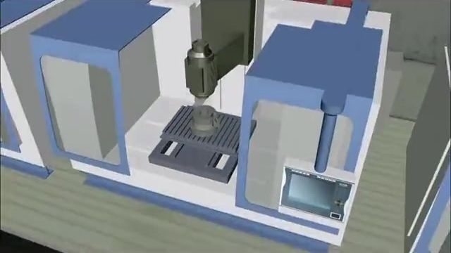 FMS柔性制造系统概念视频CG动画