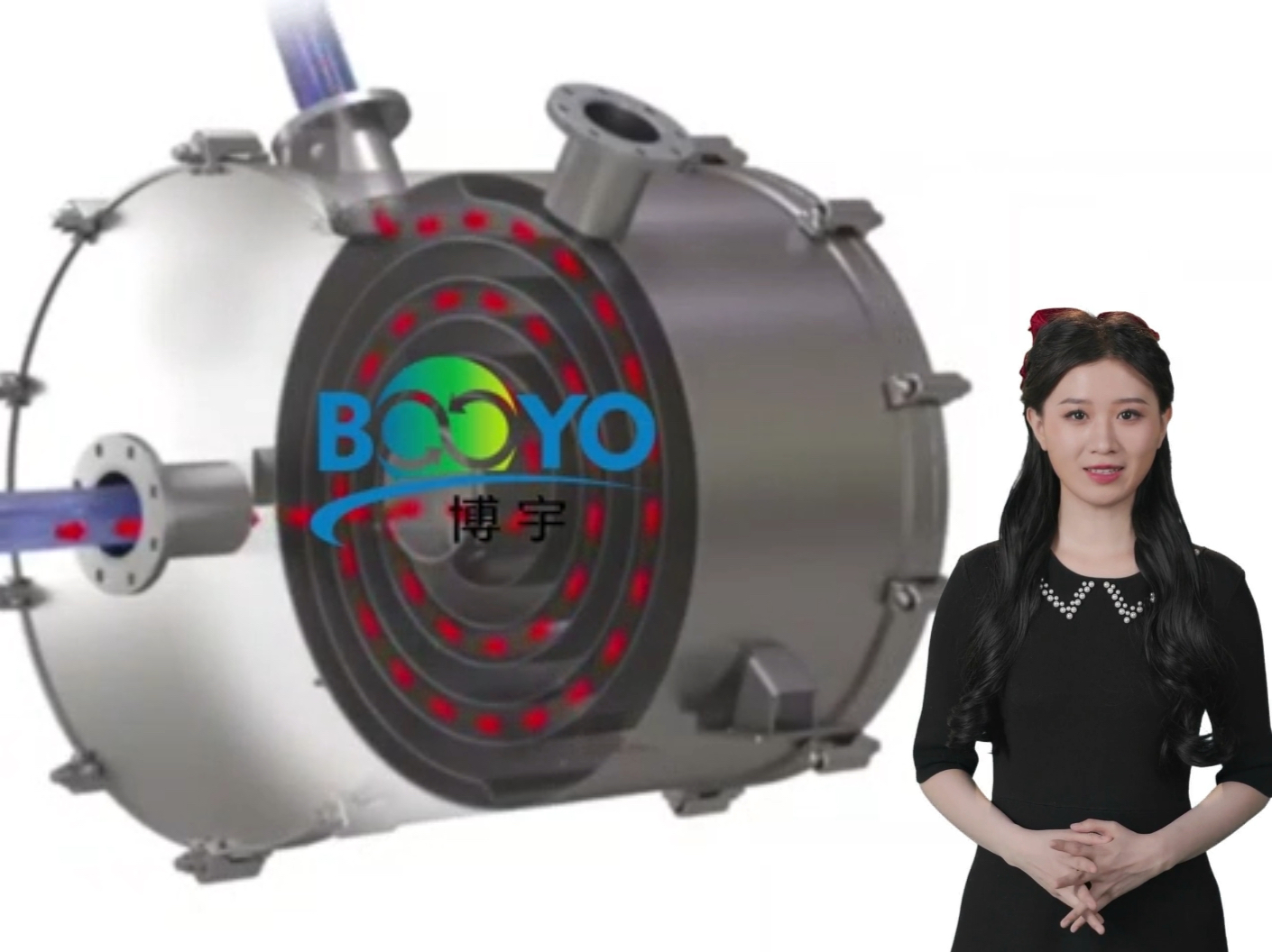 山东博宇螺旋板式换热器内部结构