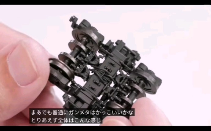 【HO火车模型搬运•JR日本铁路201系电车拼装模型•比较精细的...