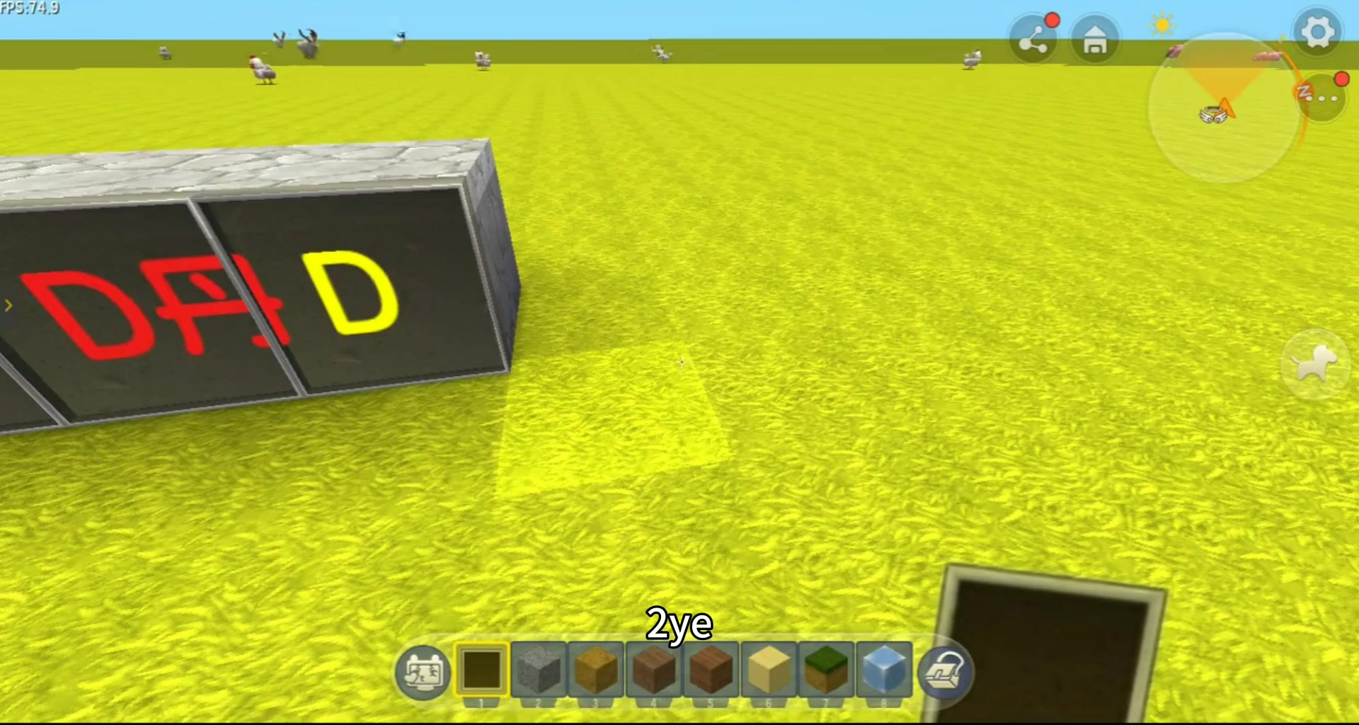 迷你世界:这会闪光的字跟变色的字,肯定有很多人不知道怎么弄