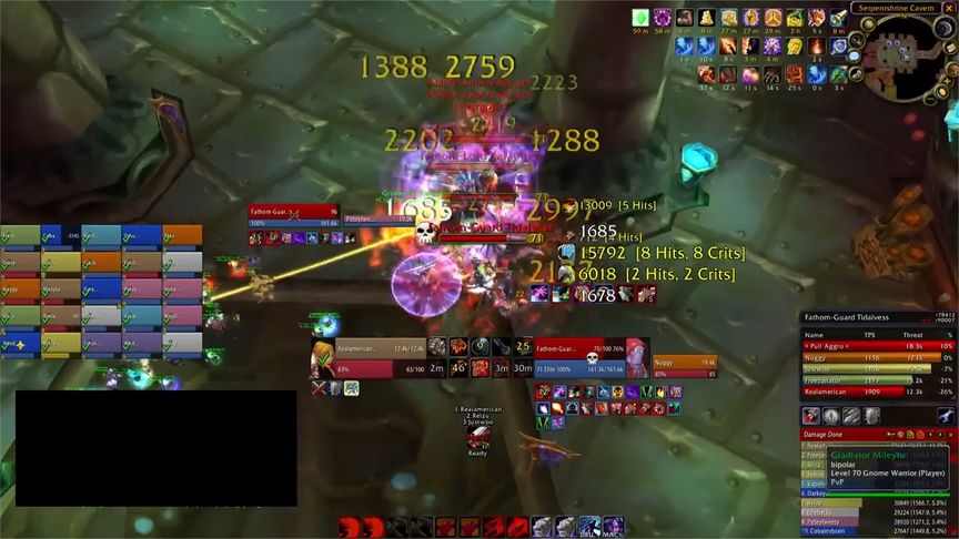 【魔兽世界TBC】世界第一狂暴战VS毒蛇神殿深水领主