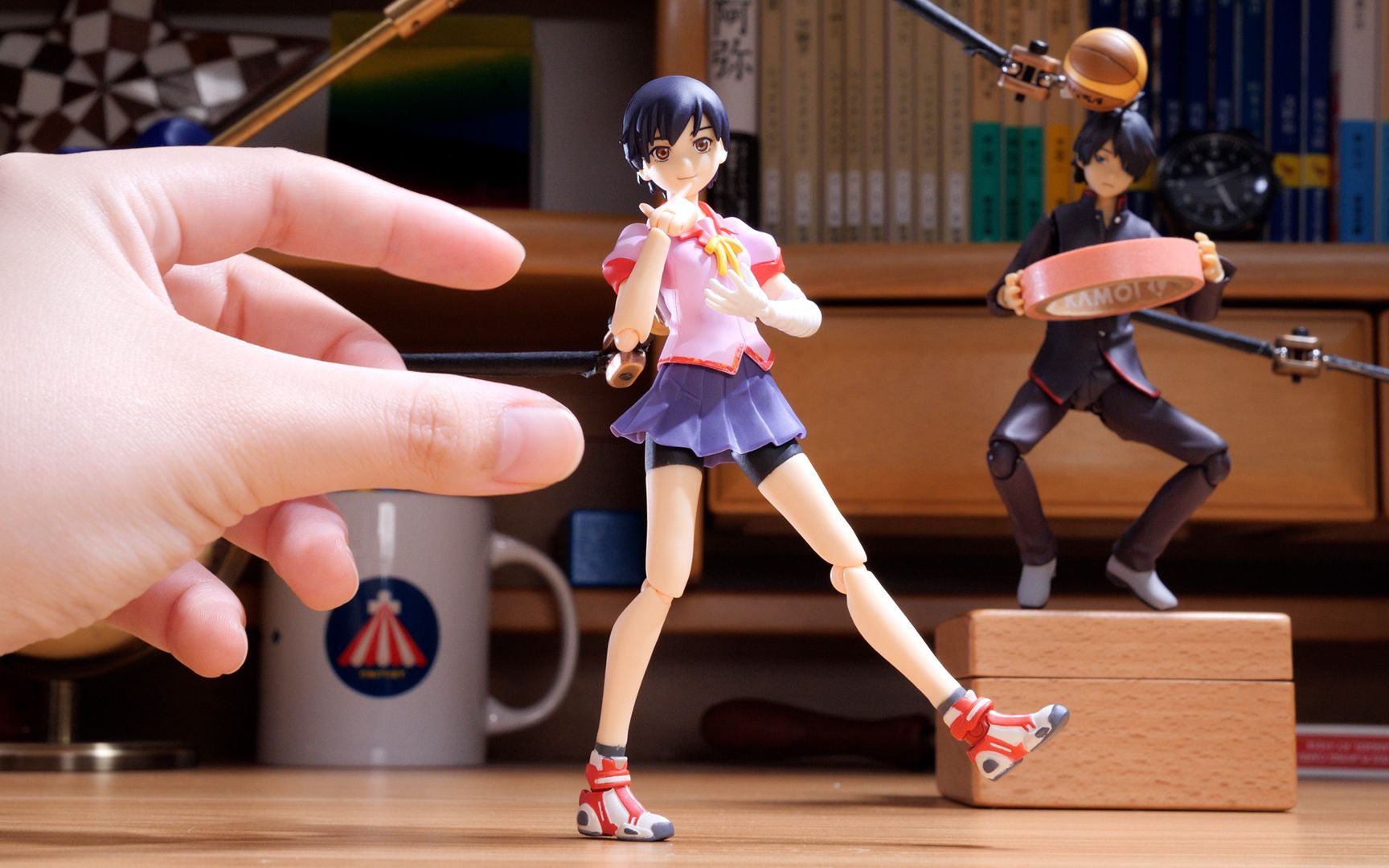 【化物语】手办翻跳系列 拍摄20小时剪辑36小时 定格动画制作过程【...