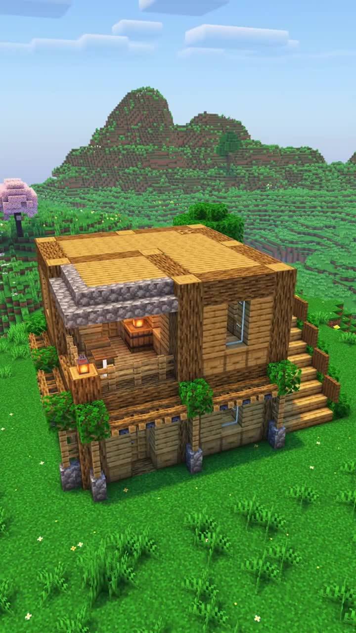 游戏:我的世界超实用小木屋,太赞了!