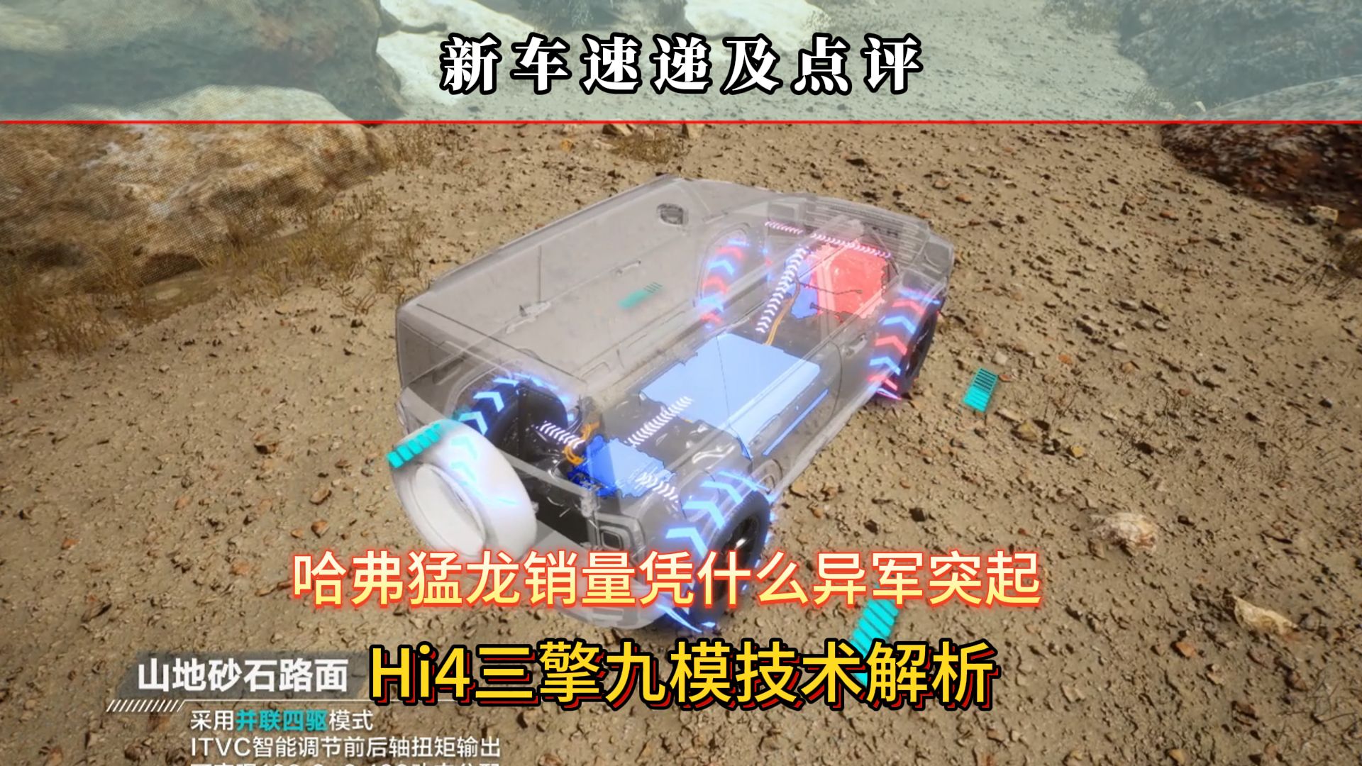 哈弗猛龙,凭什么登上泛越野品类榜首,Hi4三擎九模技术解析