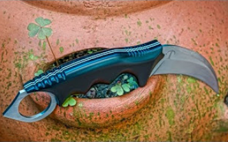 锉刀大叔制作CS-GO里面的爪刀 CS-GO KARAMBIT Knife