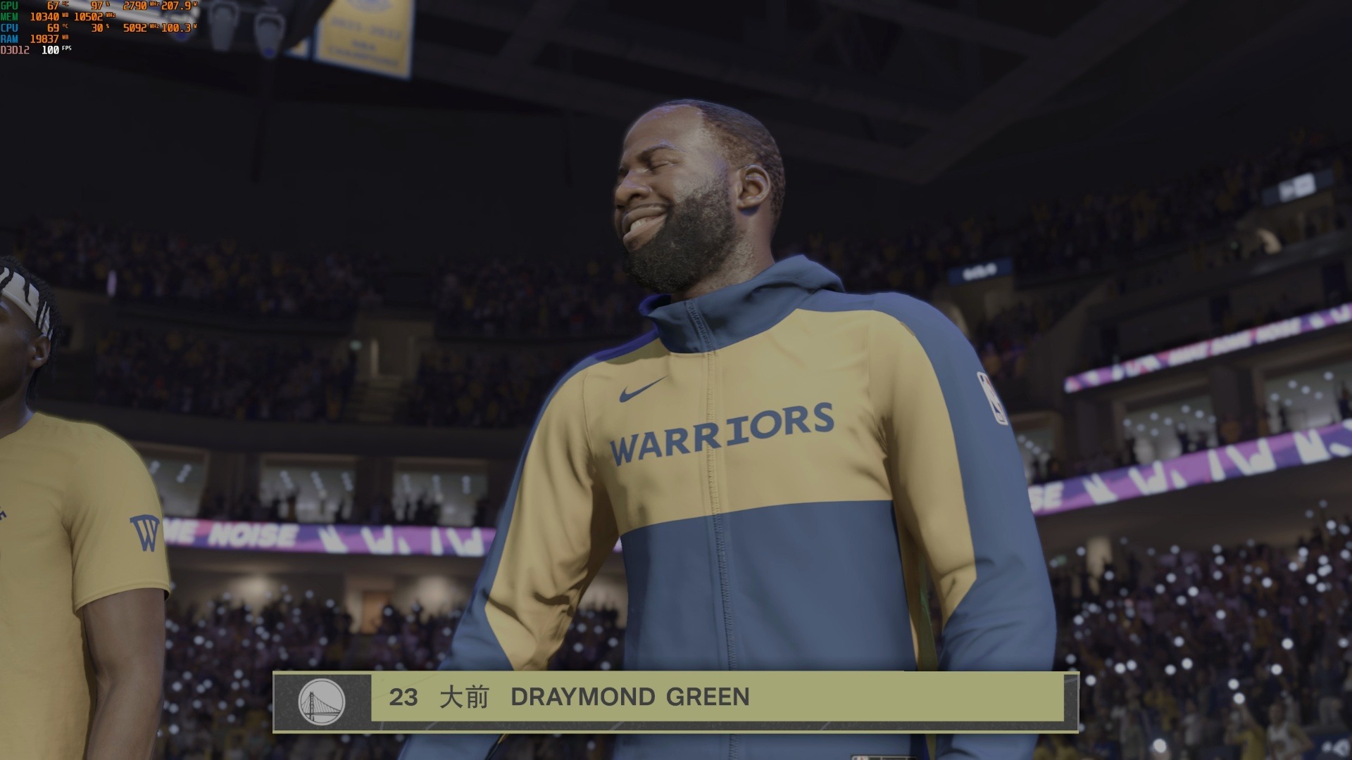 次世代NBA2K25 steam PC版 13600KF + 4070ti 2k分辨率全特效试玩