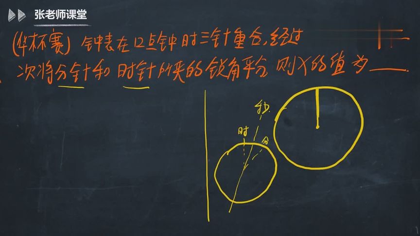 一道时钟问题包含行程和追及问题,几乎难倒所有学生和老师