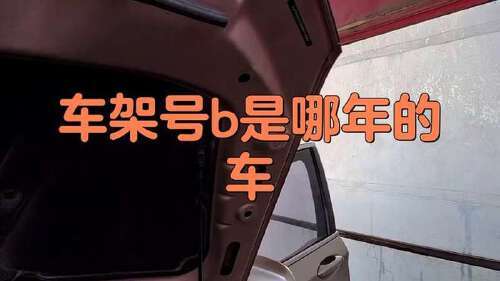 车架号B开头竟是这年份?一秒教你看懂所有汽车身份证!