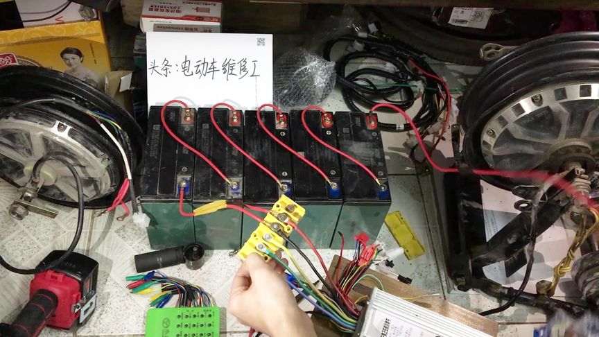 电动车维修教学,讲解控制器如何接线,以及需要注意到的一些问题