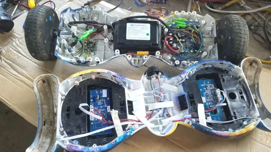 平衡车是怎样保持平衡的?里面有没有陀螺仪呢?拆解它一探究竟