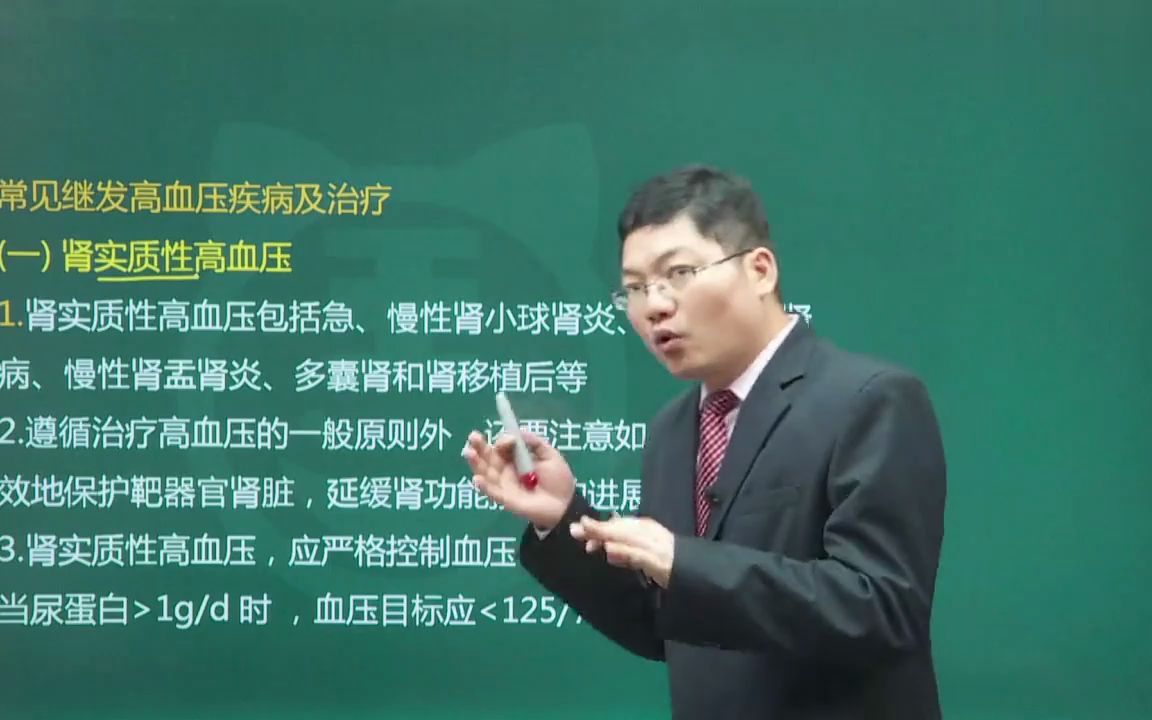 2022全科医学副主任医师考点精讲 继发性高血压01
