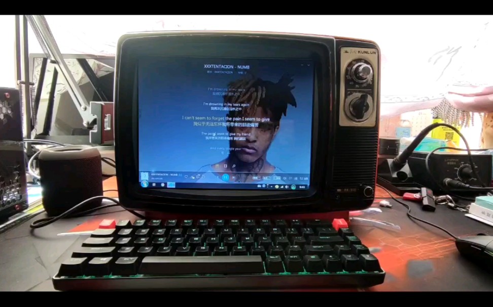 【装机】用一台老电视改装一体机电脑