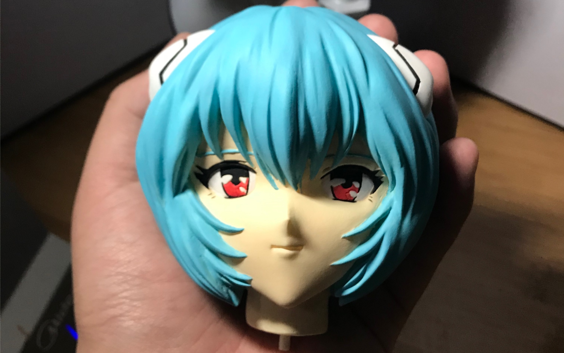 EVA绫波丽胸像涂装～gk涂装