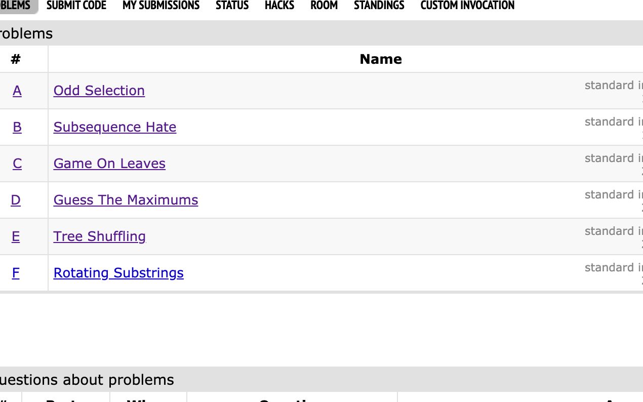 Codeforces Round #646 (Div. 2)