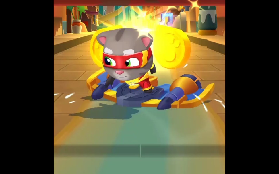 汤姆猫英雄跑酷。