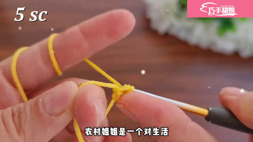 钩针花样来一波,一款不一样的钩针编织教程,最后效果很是惊艳