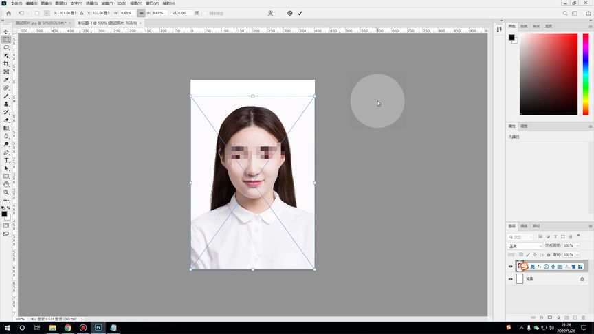 小白如何通过PS修改图片大小,得到自己想要的尺寸又不拉伸呢?