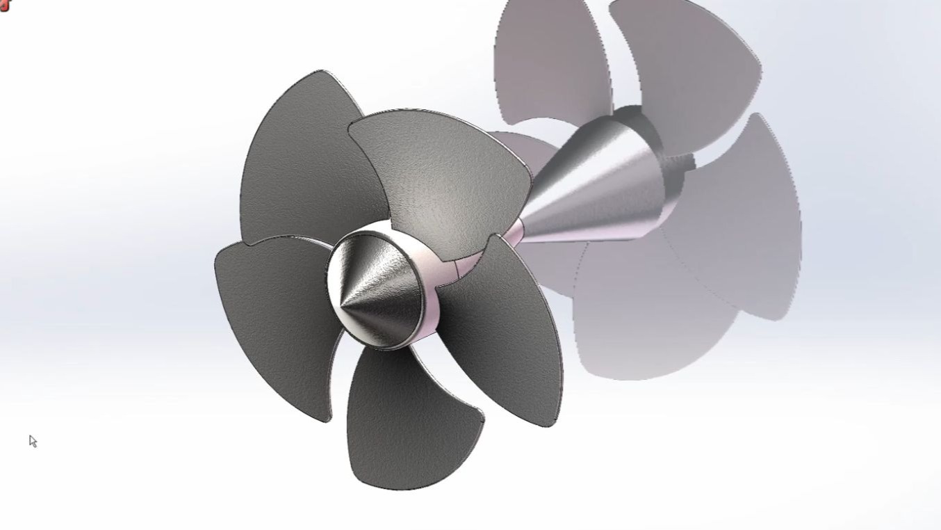 飞机螺旋桨的制作!SolidWorks建模实操!技巧拉满,没难度!小白也能...