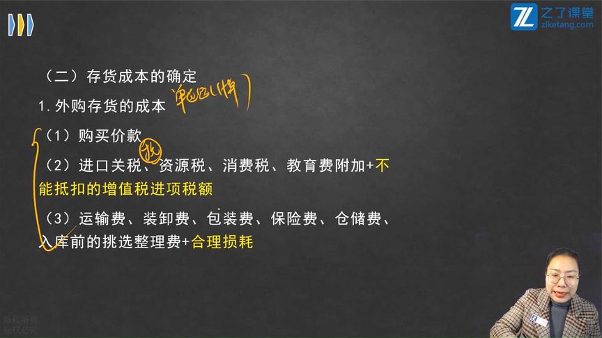 2021初级会计实务:第二章第四节存货(1)
