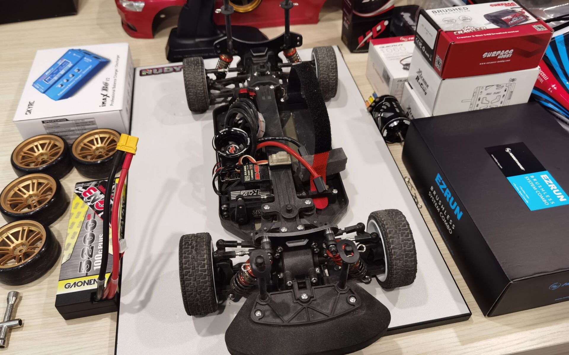 【RC】LC RACING PTG-2 拉力车架 设备、周边搭配推荐和介绍