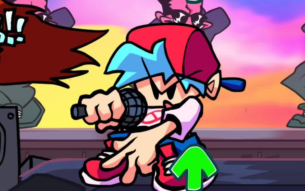 (补帧)好丝滑的FNF模组,BF的新贴图