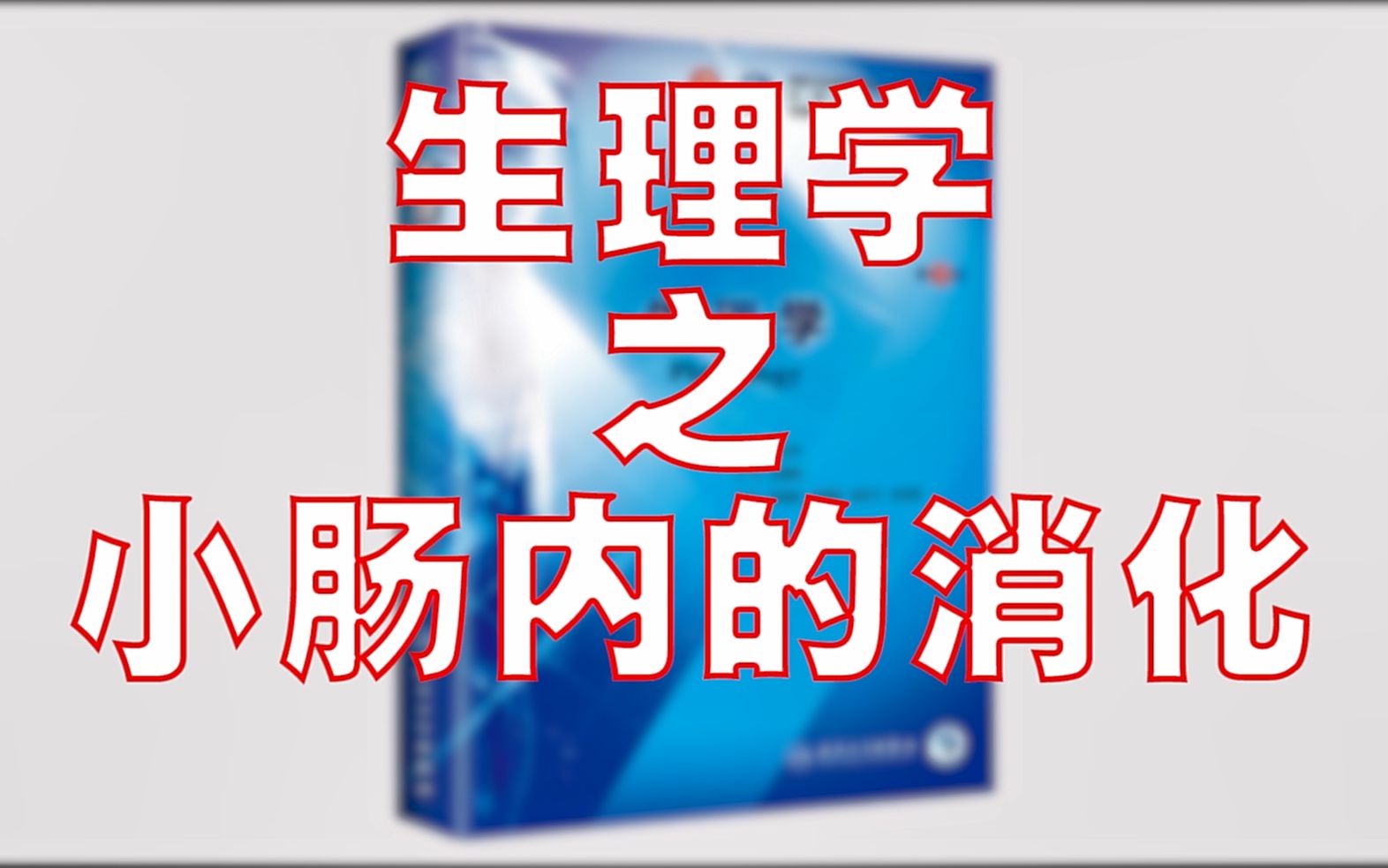 生理学之小肠内的消化