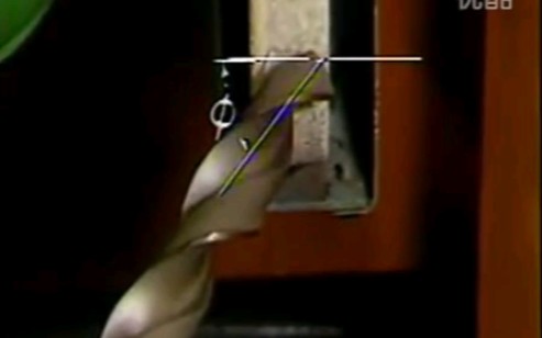 麻花钻的刃磨(老教学视频)