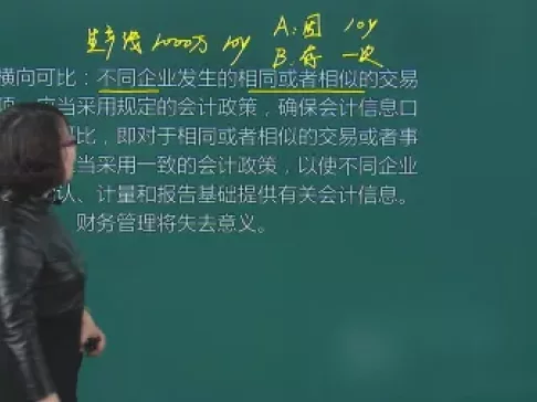 2017年中级会计职称-会计实务 第三讲:第一章-财务报告目标-会计信息...