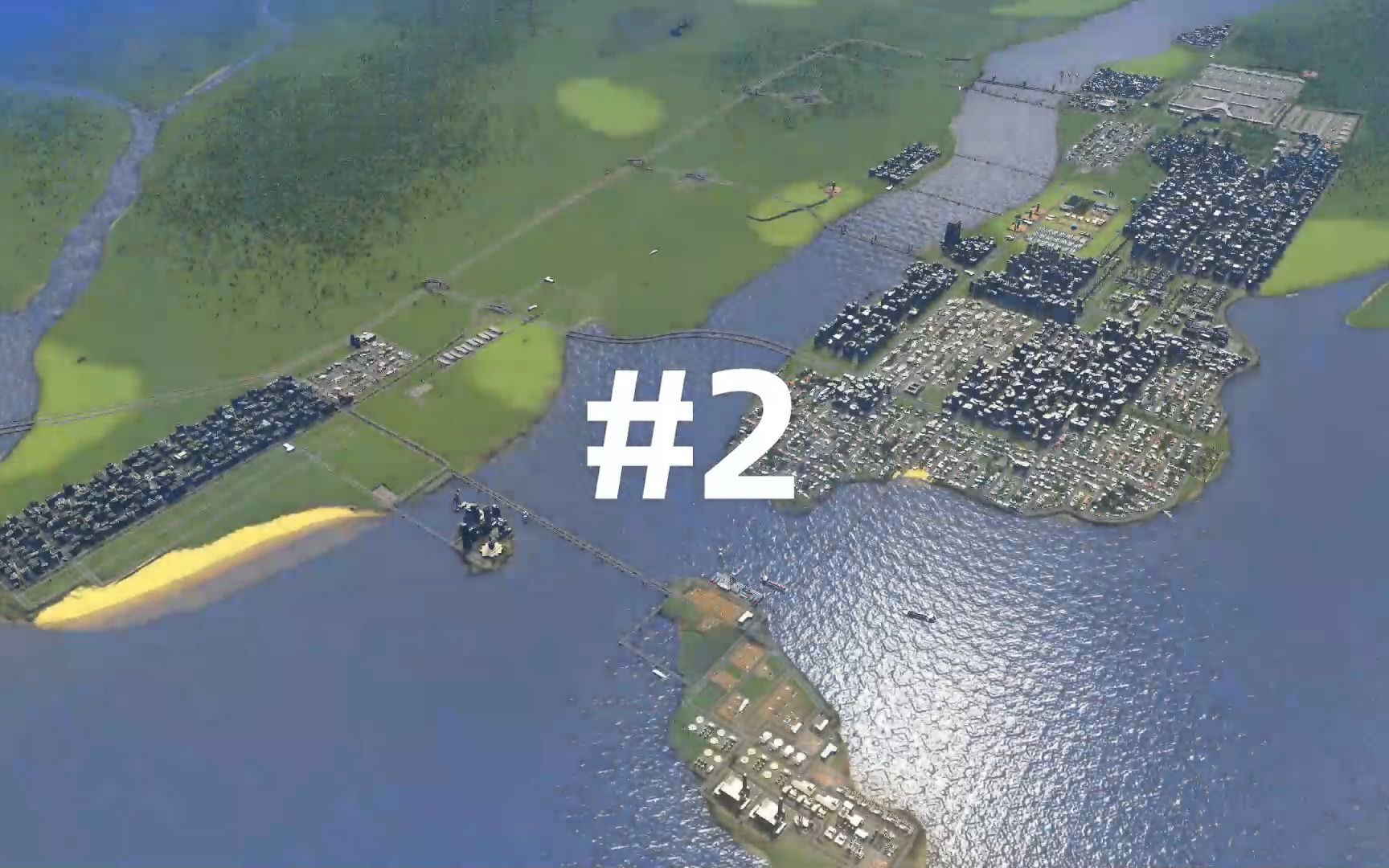 城市天际线 无mod 经营实录 #2