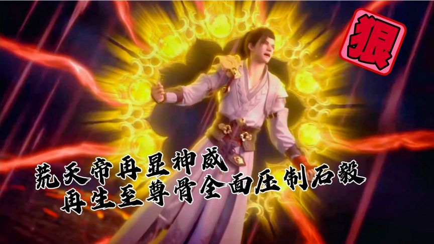 完美世界石昊与石毅天空战场绝战抢先知道#完美世界动画##石昊#